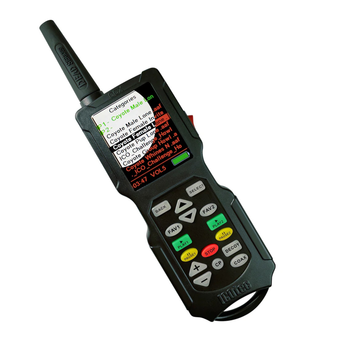 Elektronische lokers - ICOtec GC101XL Fox Caller